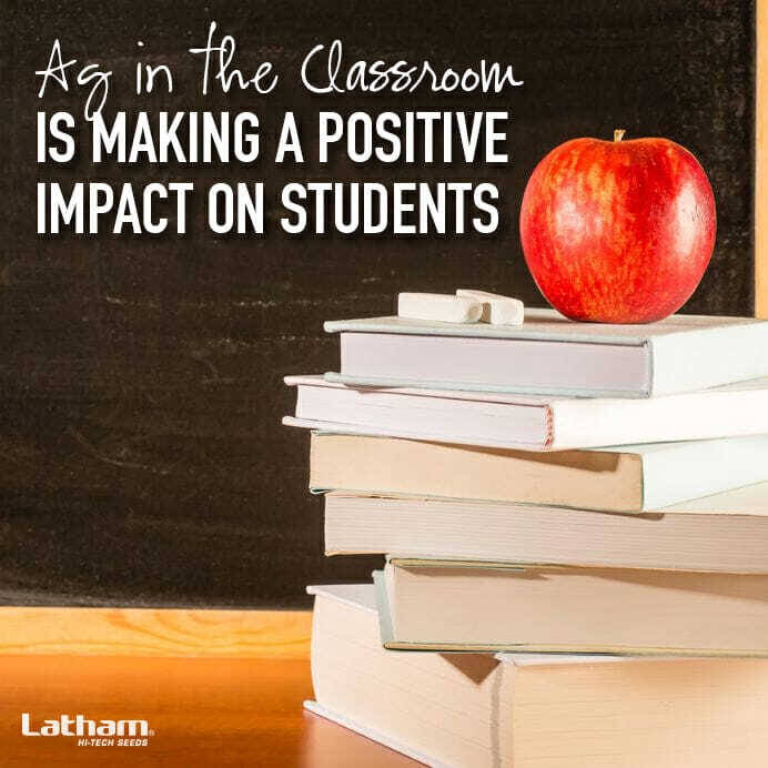 Ag in the Classroom is Making a Positive Impact on Students | Latham Hi ...